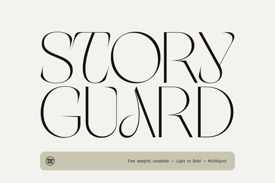 Story Guard Font · 1001 Fonts