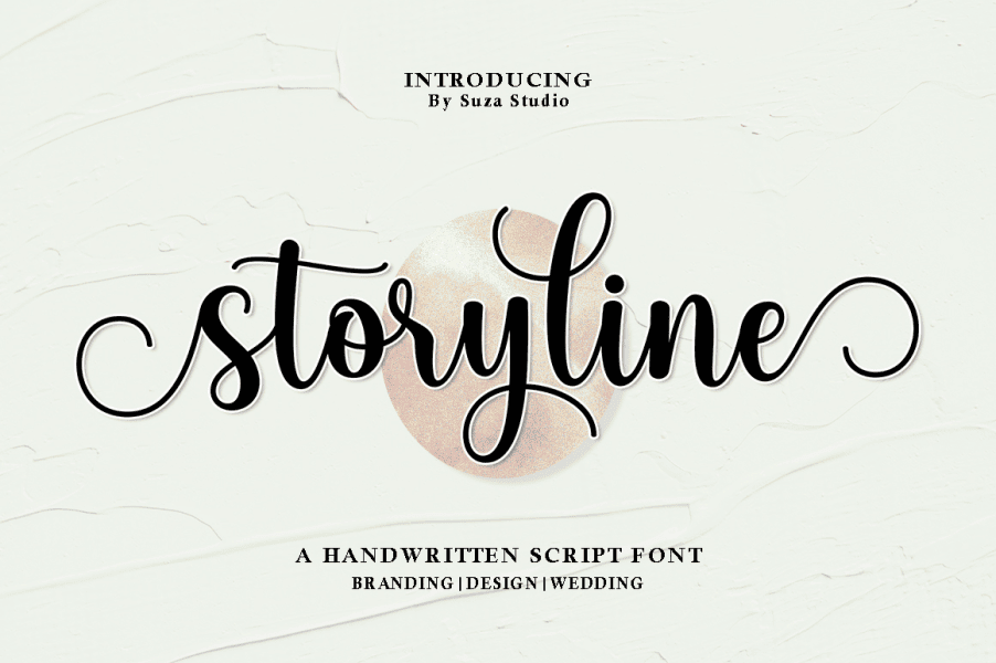 Story Line Font · 1001 Fonts