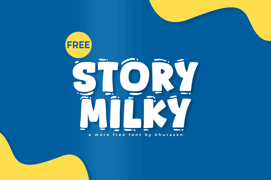 12 Free Milk Fonts · 1001 Fonts