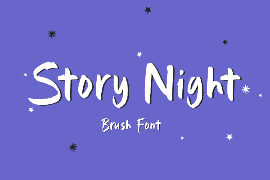 Story Night Font · 1001 Fonts