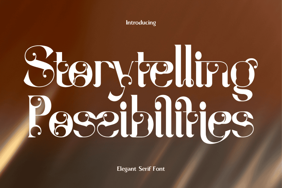 Storytelling Possibilities Demo Font · 1001 Fonts