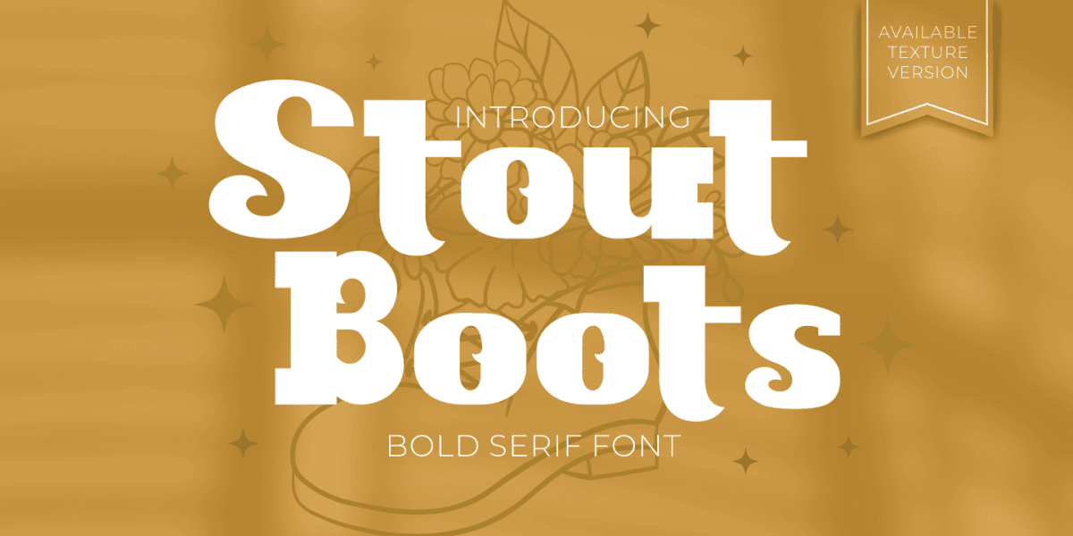 Stout Boots Font · 1001 Fonts