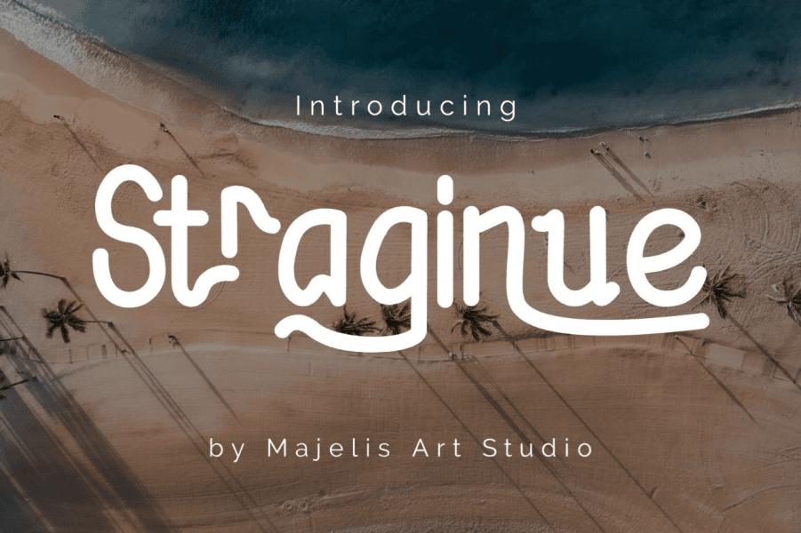 Straginue Font · 1001 Fonts
