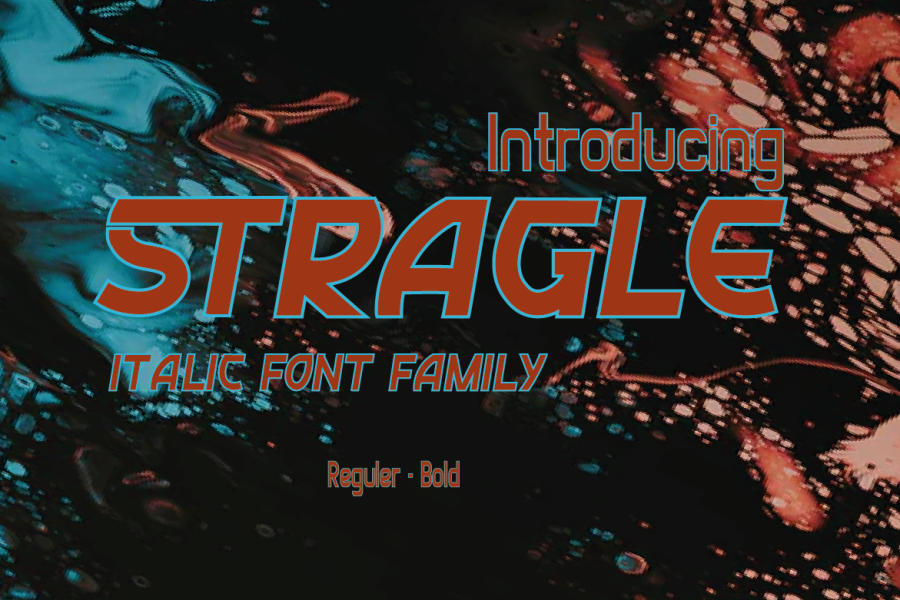 Stragle Font · 1001 Fonts