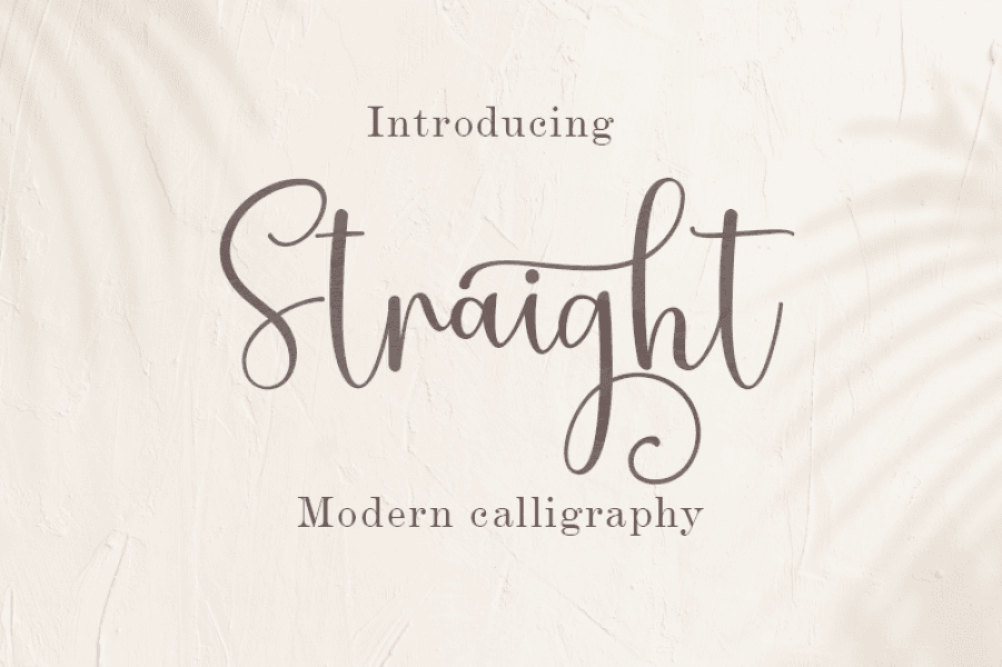 Straight Font · 1001 Fonts