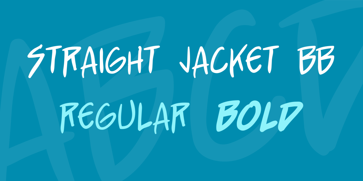 Straight Jacket BB Font Family · 1001 Fonts