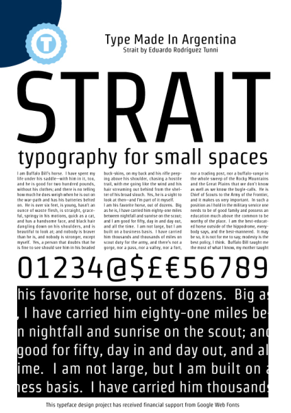 Strait Font · 1001 Fonts