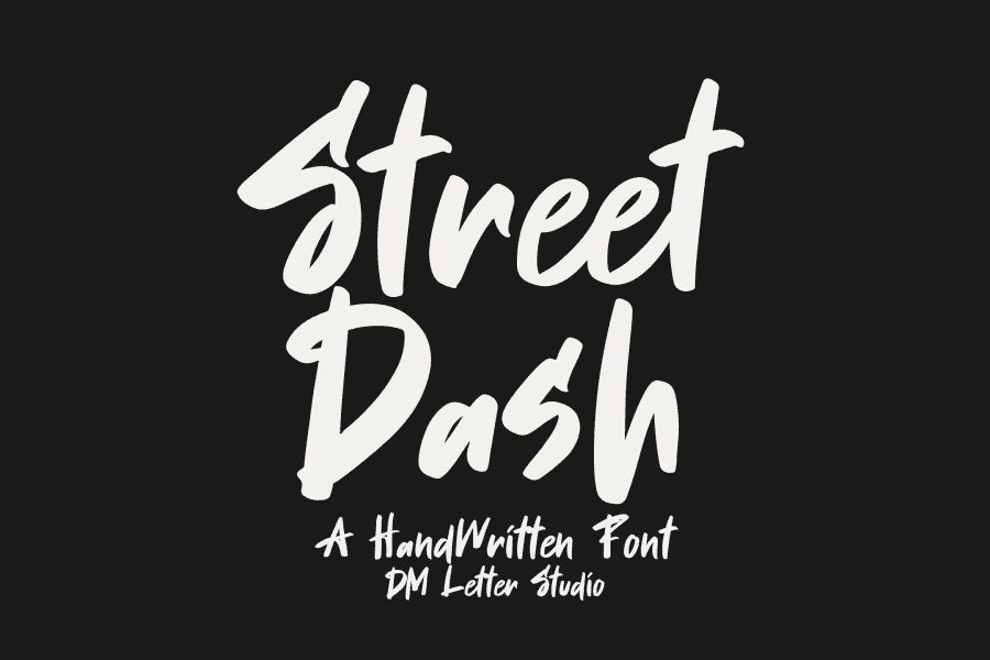 Street Dash Font · 1001 Fonts