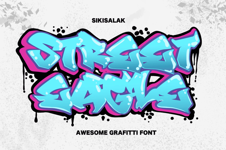 Free Graffiti Fonts Pictures