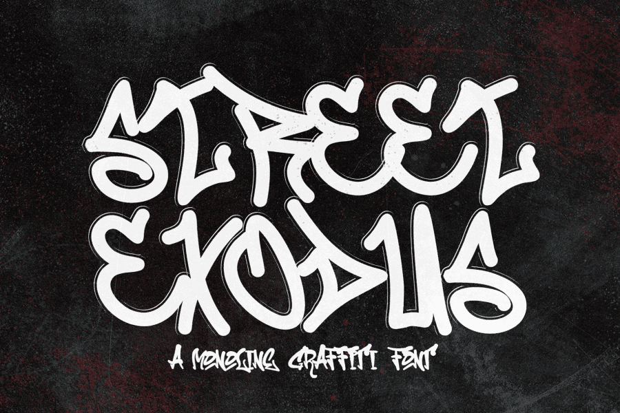Street Of Exodus Font · 1001 Fonts