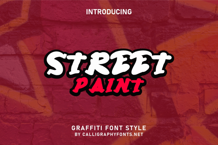 Street Paint Demo Font · 1001 Fonts