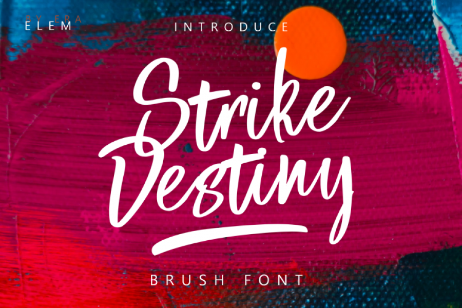 Strike Destiny Font · 1001 Fonts