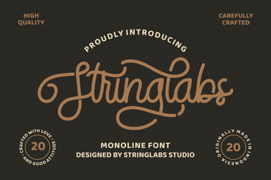 Stringlabs Font · 1001 Fonts