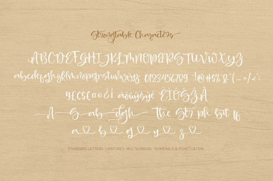 Strong table Font · 1001 Fonts