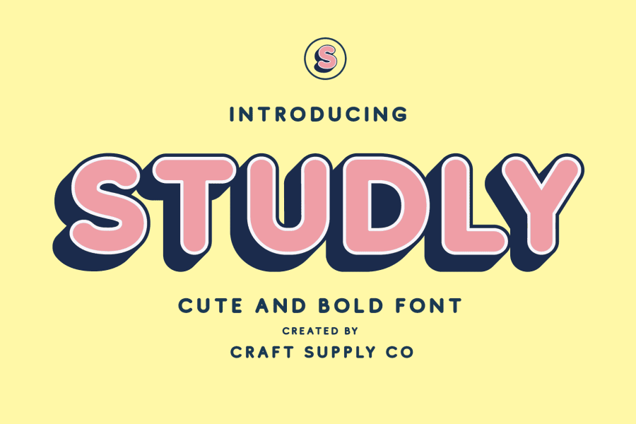 Studly Free Font Family · 1001 Fonts