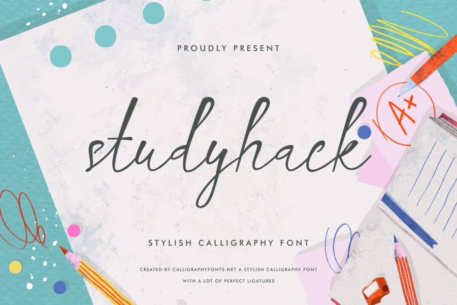 Studyhack Demo Font · 1001 Fonts