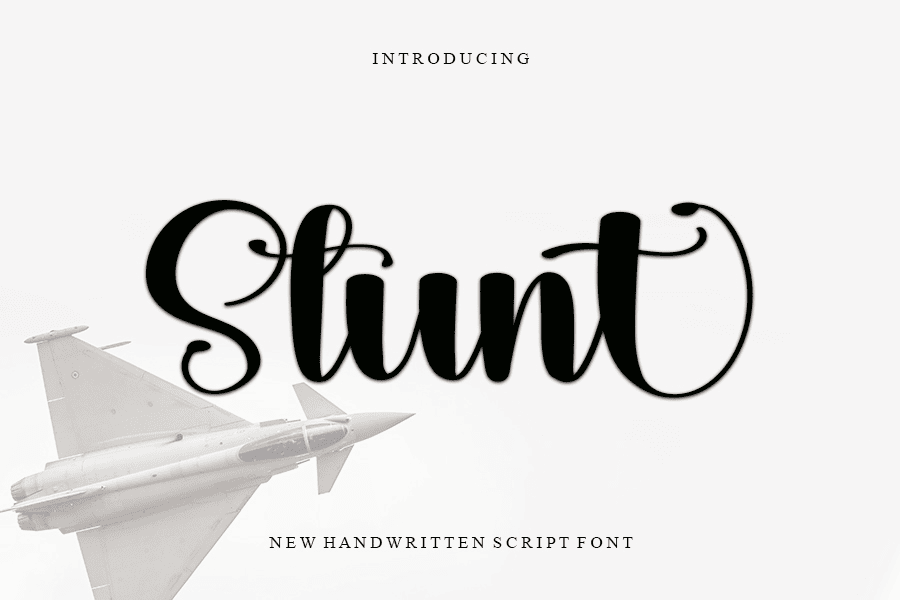 Stunt Font · 1001 Fonts