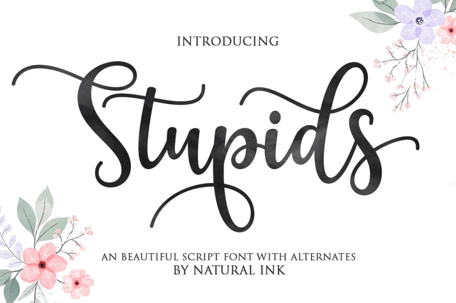 Stupids Font · 1001 Fonts