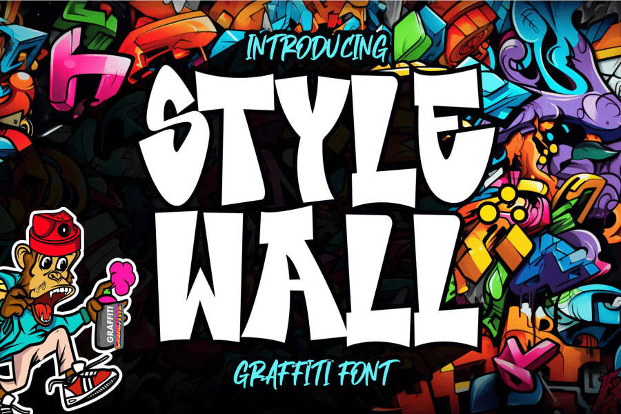 Style Wall Font · 1001 Fonts