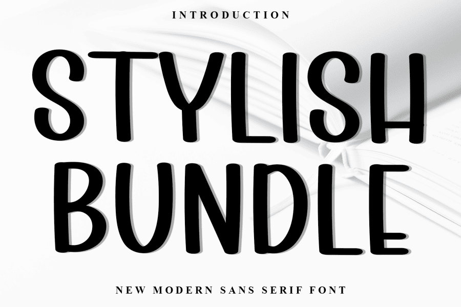 Stylish Bundle Font · 1001 Fonts