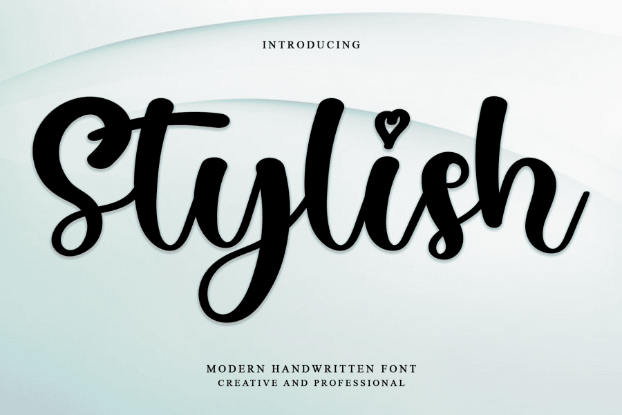 Stylish Font 1001 Fonts