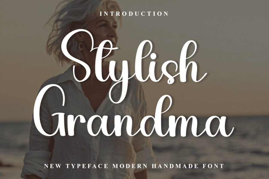 Stylish Grandma Font · 1001 Fonts