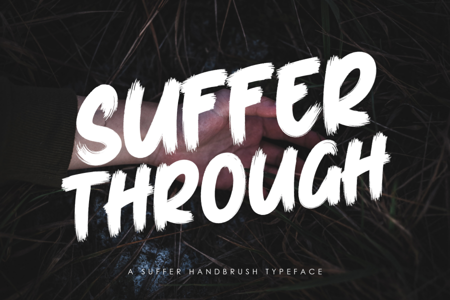 Suffer Through Font · 1001 Fonts