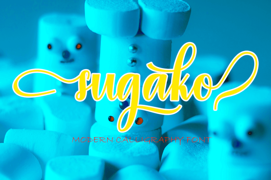 Sugako Font · 1001 Fonts