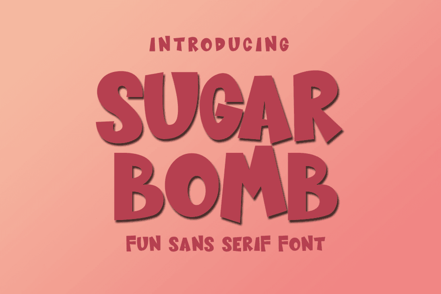 Sugar Bomb Font · 1001 Fonts