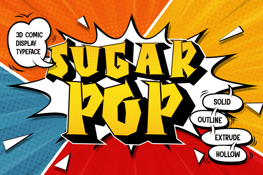 Sugar Pop Font Family · 1001 Fonts