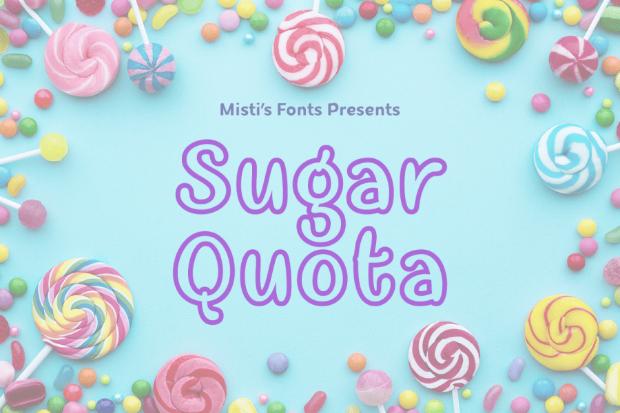 Sugar Quota Font · 1001 Fonts