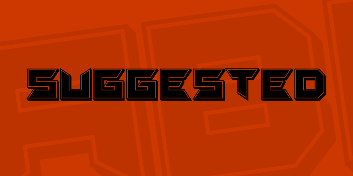 97 Free Sharp-edged Fonts · 1001 Fonts