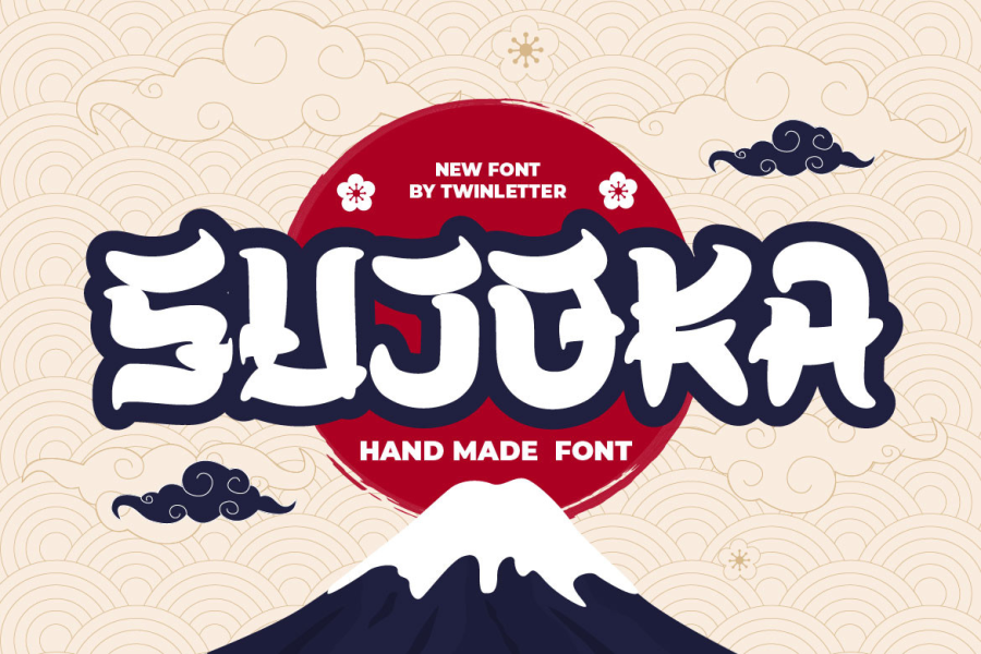 SUJOKA Font · 1001 Fonts
