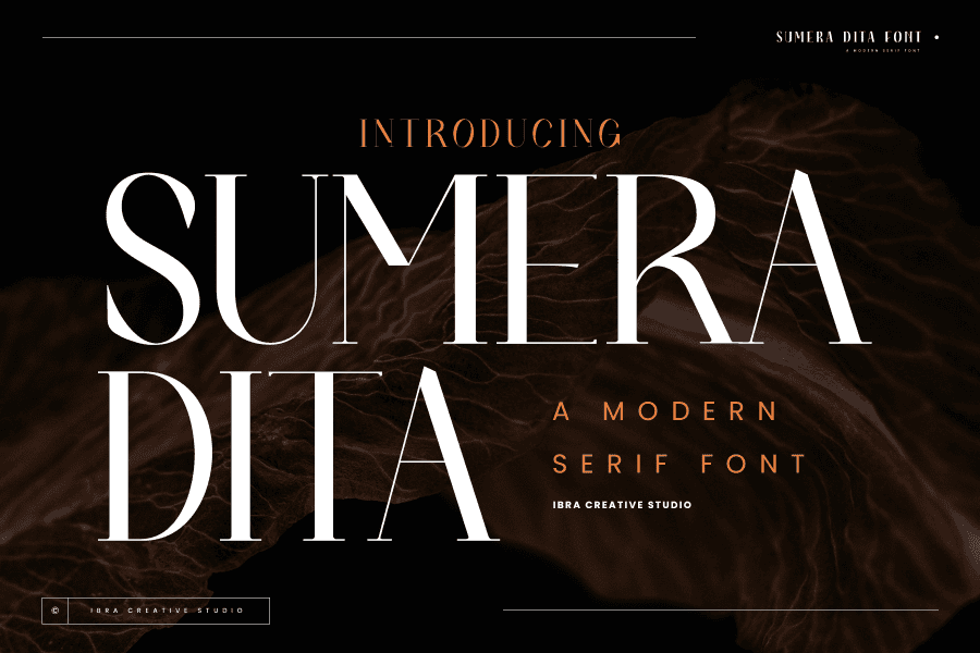 Sumera Dita Personal Use Font · 1001 Fonts