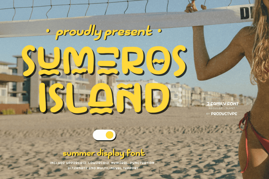 1 Free Enjoyment, Ocean Font · 1001 Fonts