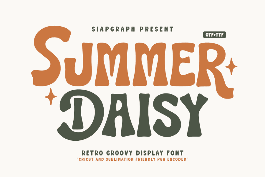 Summer Daisy Font · 1001 Fonts