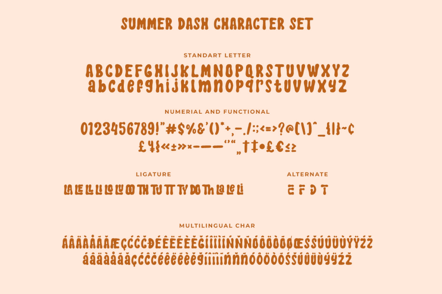 Summer Dash Font · 1001 Fonts