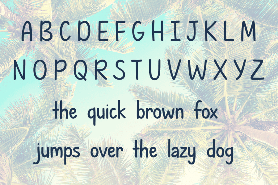 Summer Goals Font · 1001 Fonts