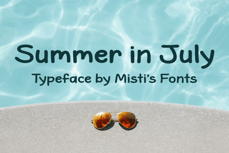 Summer in July Font · 1001 Fonts