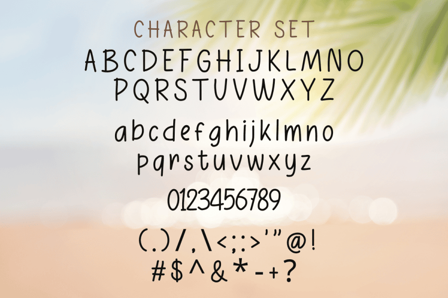 Summer Welcome Font · 1001 Fonts