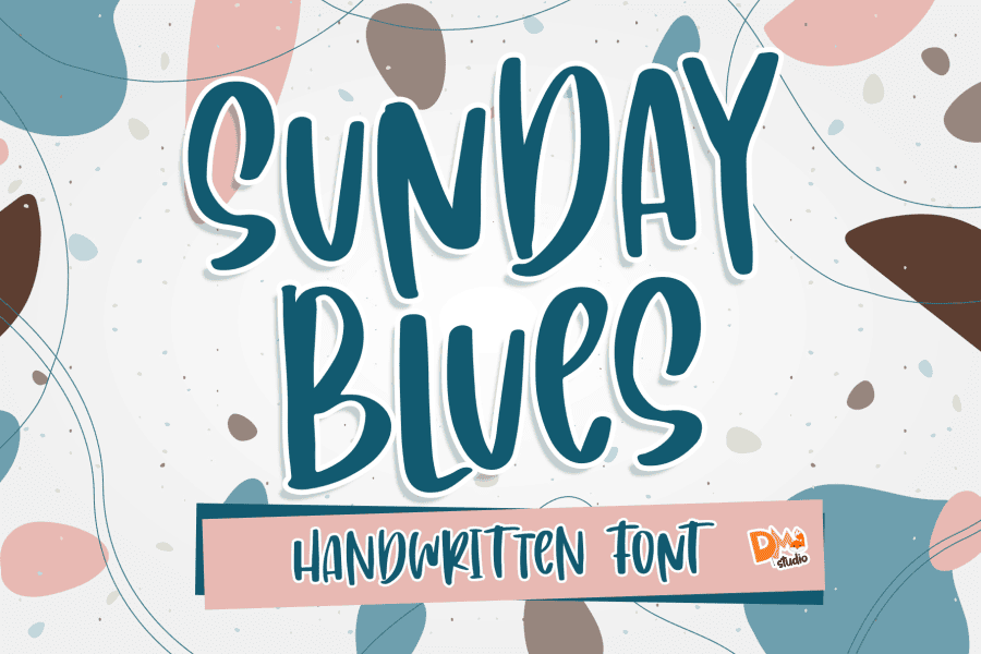 Sunday Blues Font · 1001 Fonts