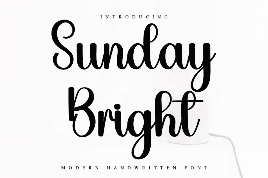 Sunday Bright Font · 1001 Fonts