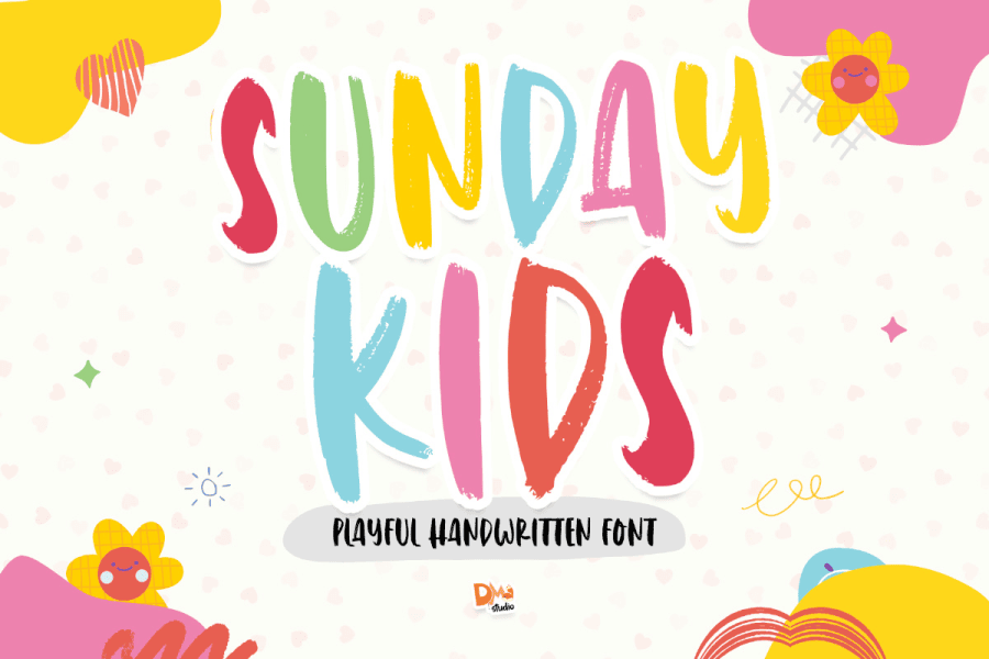 Sunday Kids Font · 1001 Fonts