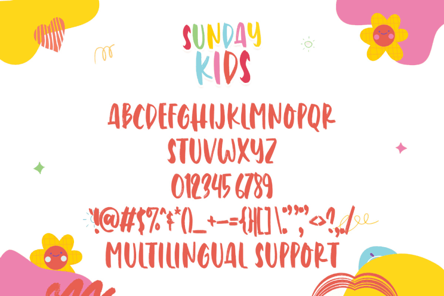 Sunday Kids Font · 1001 Fonts