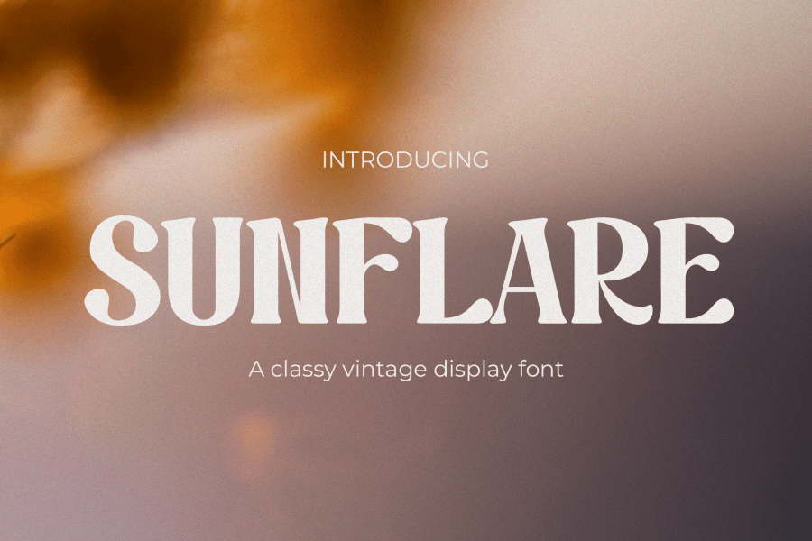 Sunflare Font · 1001 Fonts