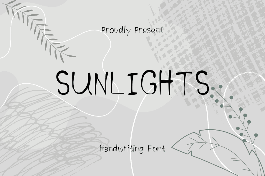 Sunlights Font · 1001 Fonts