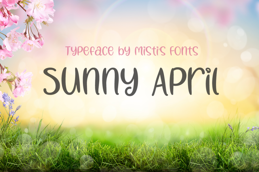 Sunny April Font · 1001 Fonts