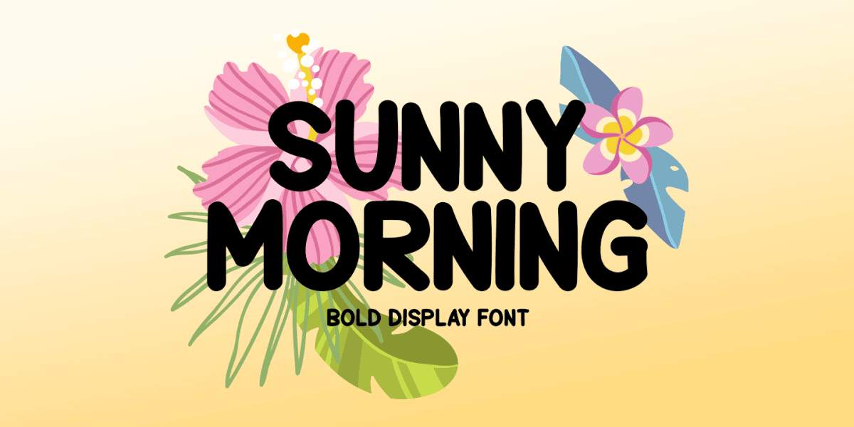 Sunny Morning Font · 1001 Fonts
