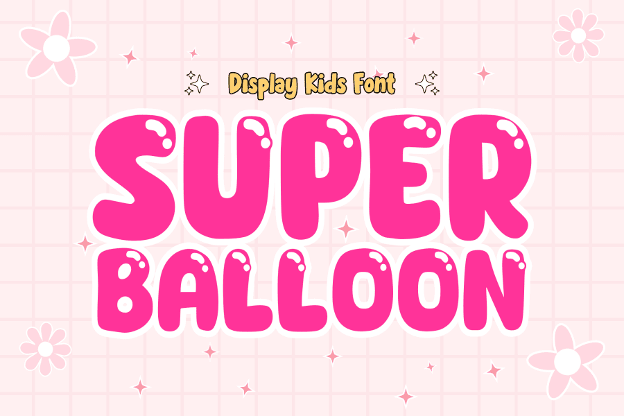 Super Balloon Font · 1001 Fonts