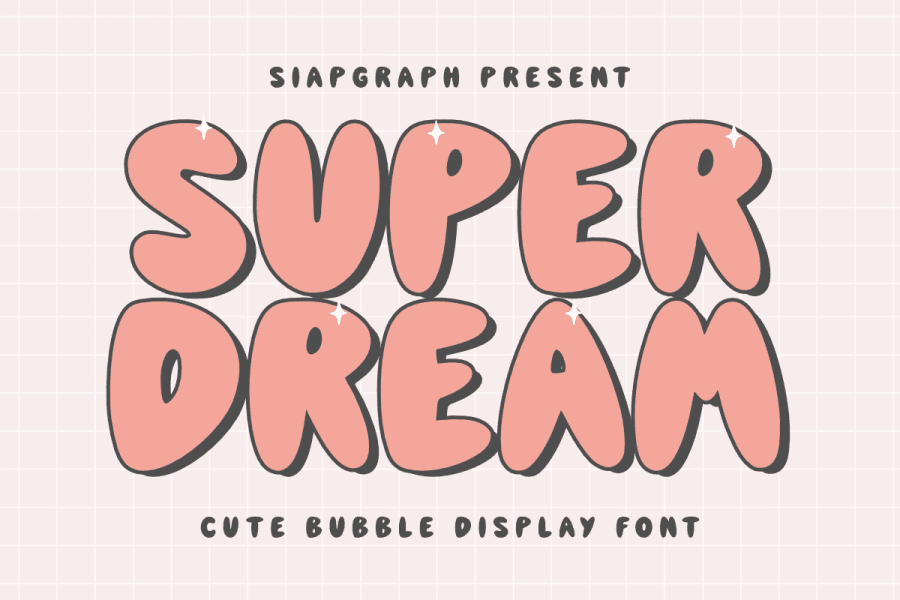 3 Free Poster, Super, Vintage Fonts · 1001 Fonts